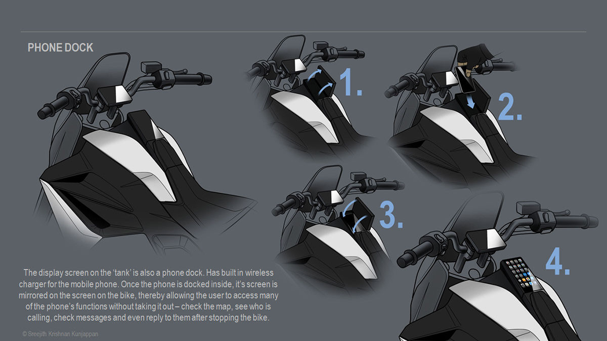Ather Electric Bike Concept Rendered | BikeDekho