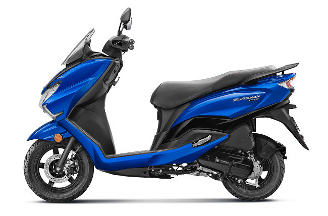 Suzuki Burgman Street Launched In Blue Colour | BikeDekho