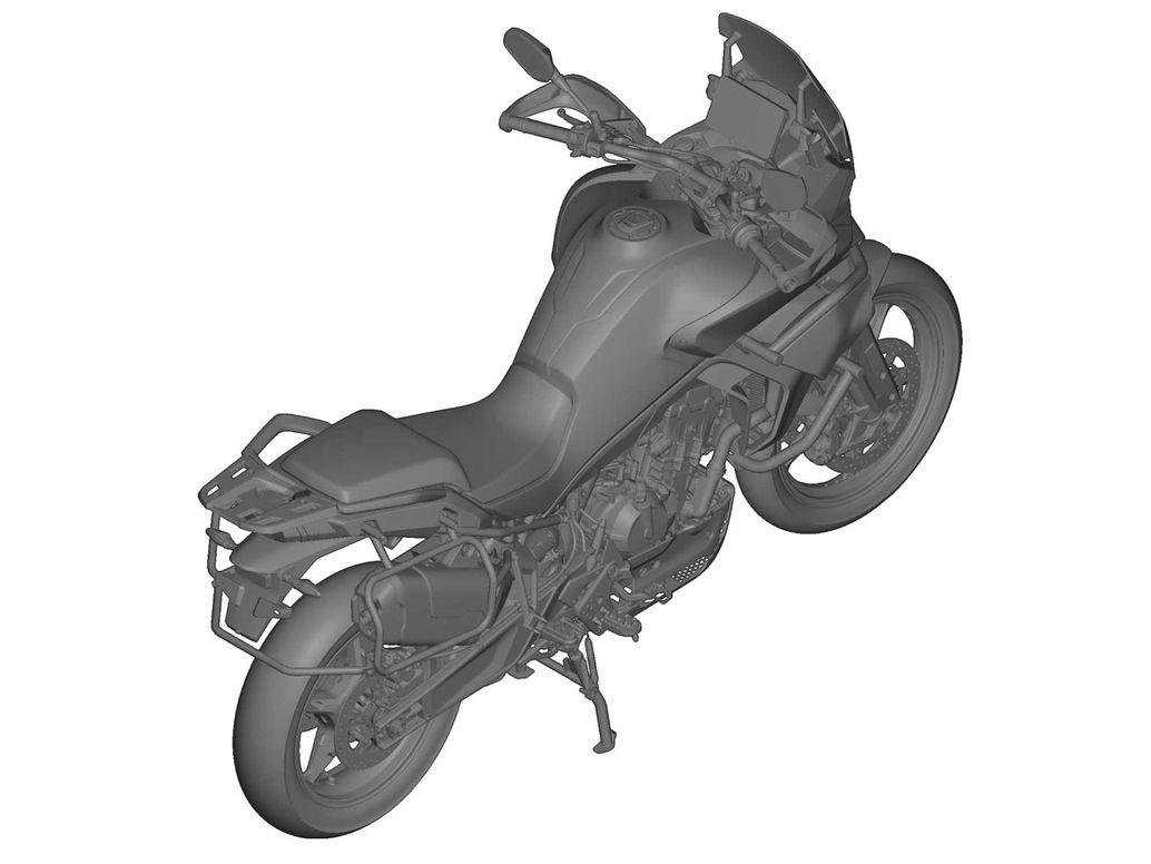CFMoto MT800 Adventure Design Patents Revealed | BikeDekho