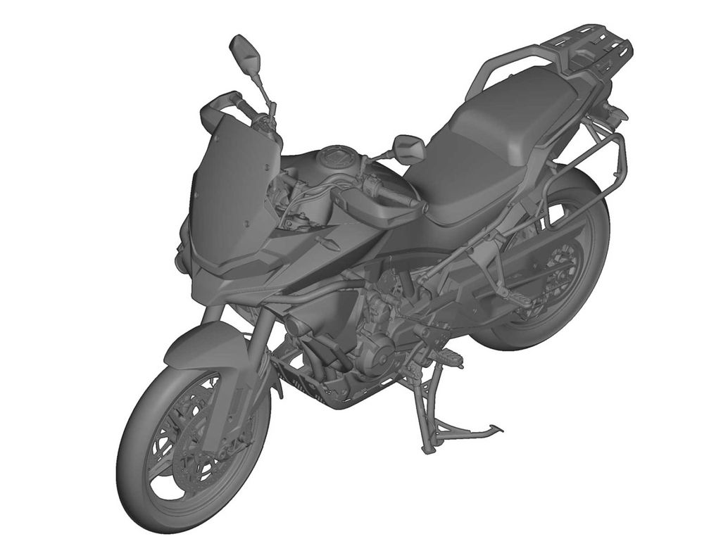 CFMoto MT800 Adventure Design Patents Revealed | BikeDekho