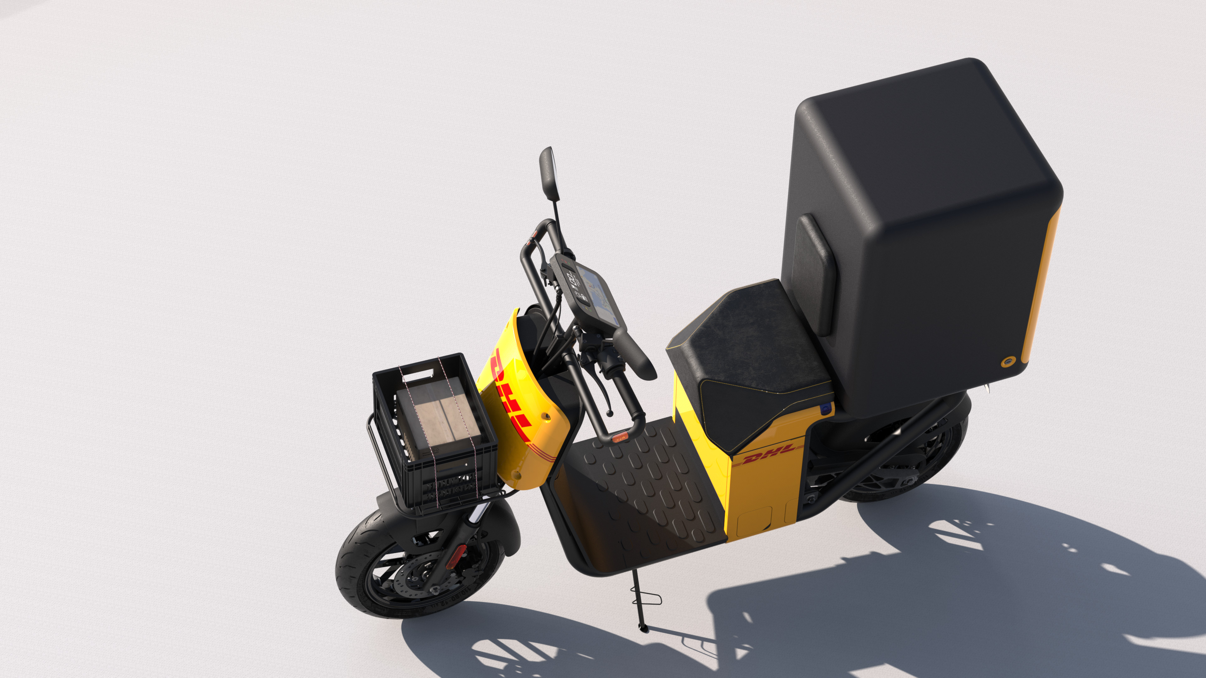 This Modular Electric Scooter Will Dispatch Your Delivery Worries Away ...