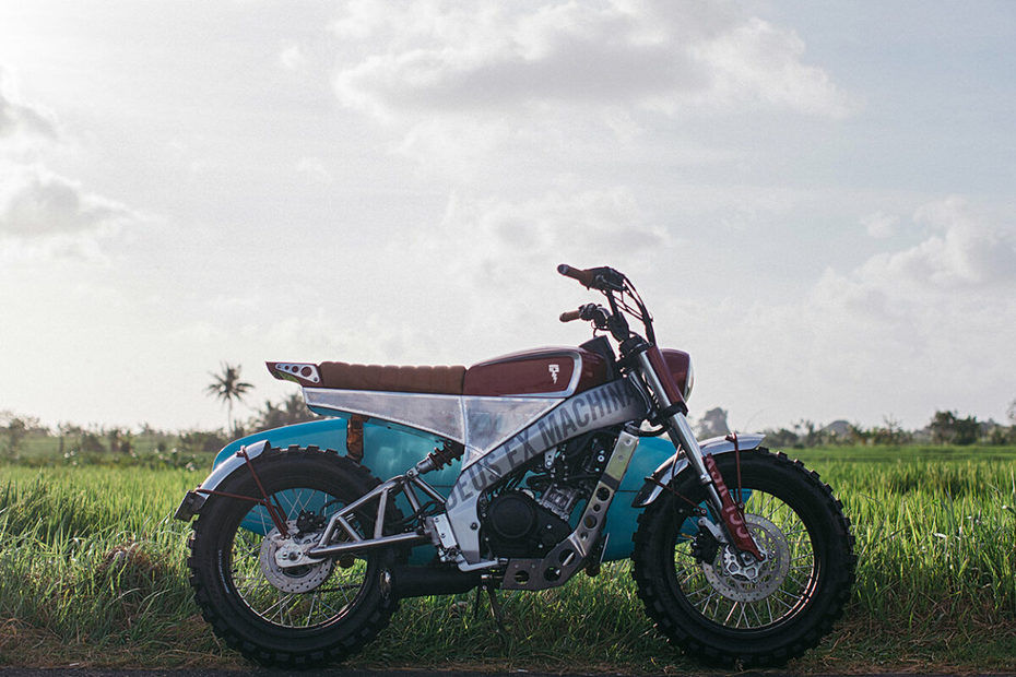 Yamaha XSR155 Gets Scrambler Treatment | BikeDekho