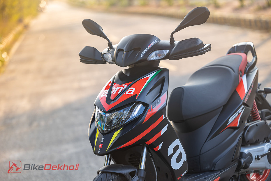 Aprilia SR160 Road Test Review: Photo Gallery | BikeDekho