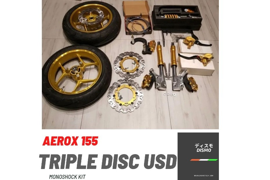 This Upgrade Kit Turns The Yamaha Aerox 155 Into A Racing Beast | BikeDekho