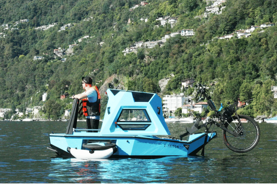 This Electric Trike Can Float On Water While You Camp In It | BikeDekho