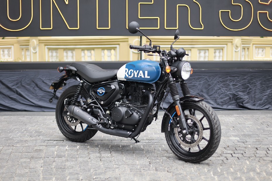 Royal Enfield Hunter 350 Price - Mileage, Images, Colours | BikeDekho
