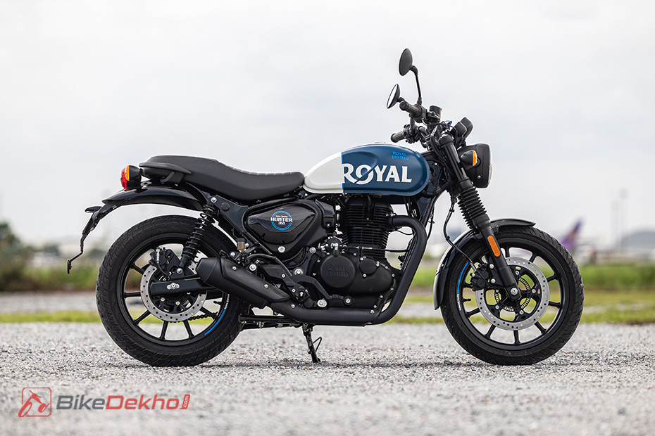 Royal Enfield Hunter 350 Real World Mileage, Acceleration, And Braking ...