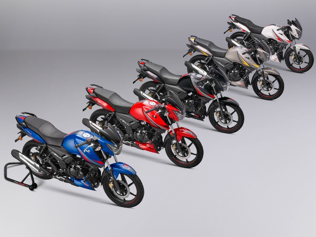 TVS Apache RTR 160 2V vs 4V: Image Comparison | BikeDekho