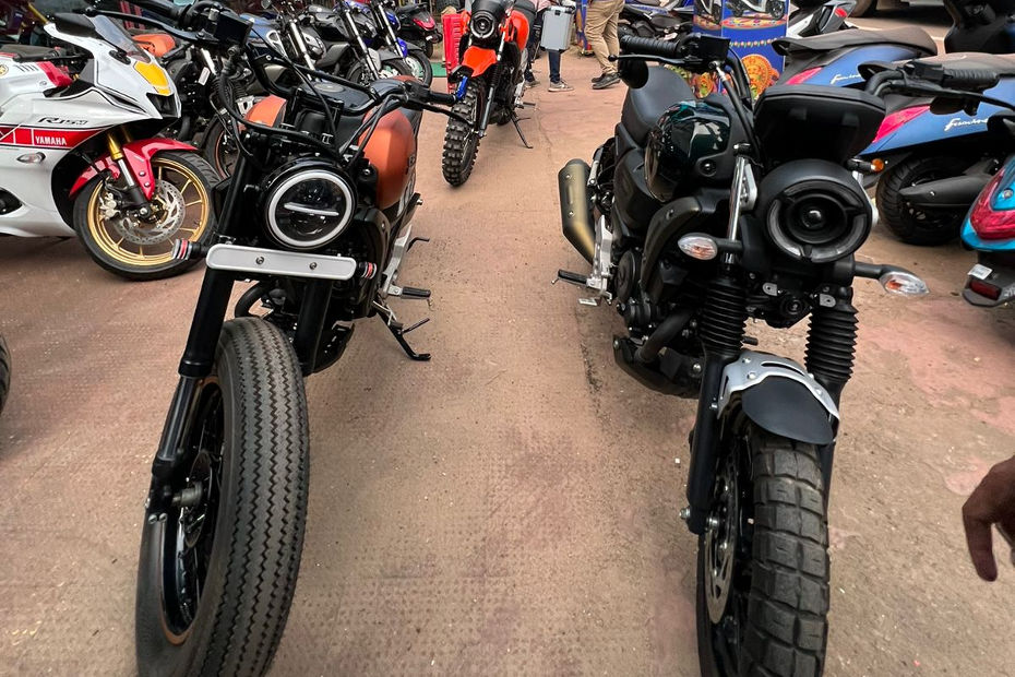 This Modified Yamaha FZ-X Adventure Bike Looks Like A Royal Enfield ...