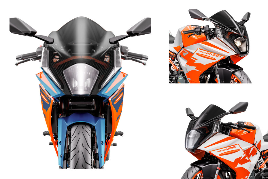 2023 KTM RC 390, RC 200 & RC 125 Get Windshield Design Tweak | BikeDekho