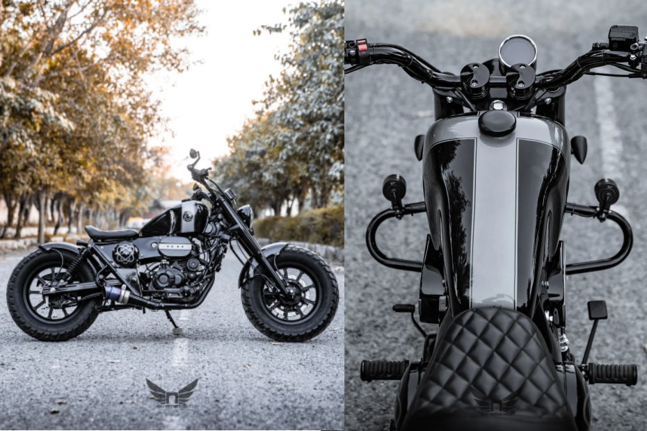 Mean-looking Modified Bajaj Avenger 220 By Delhi-based Neev Motorcycles ...