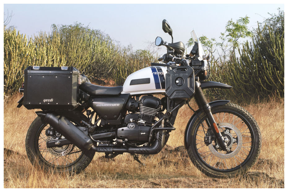 Yezdi Adventure and Yezdi Scrambler Get New Colour Schemes | BikeDekho