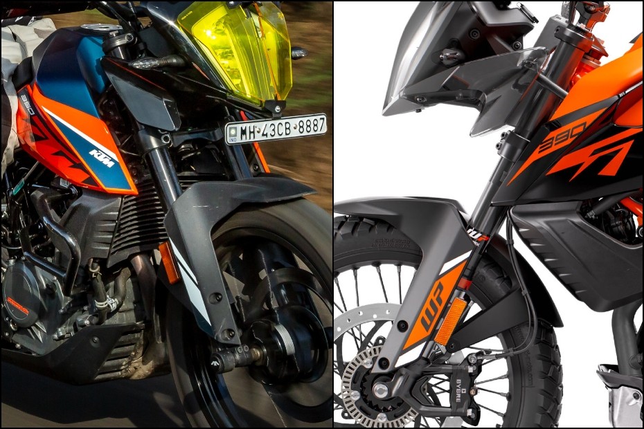 KTM 390 Adventure Spoke Wheel Variant vs Standard: Compared In 7 Pics ...