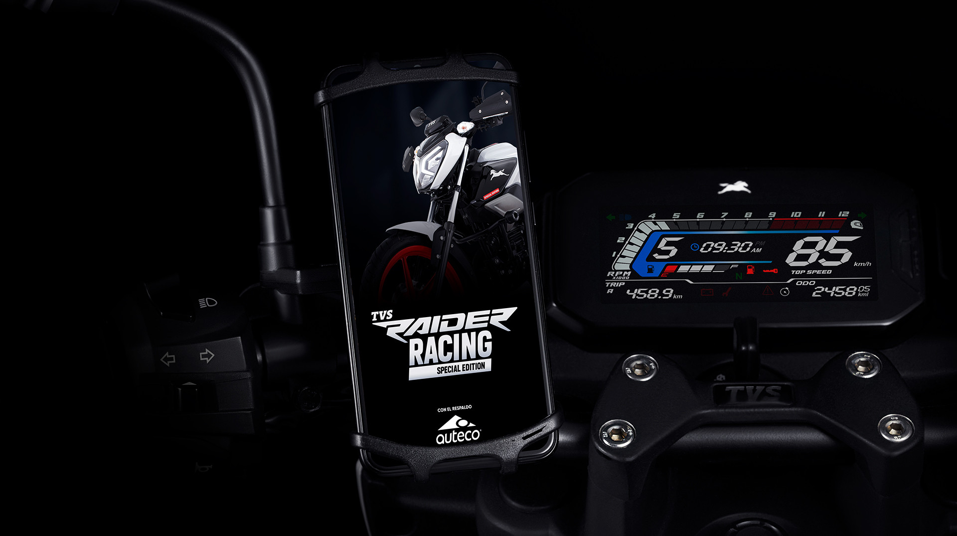 TVS Raider Racing Special Edition Launched In Colombia | BikeDekho