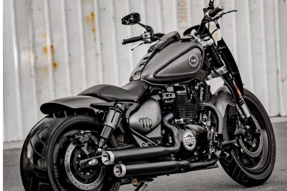 Royal Enfield Super Meteor 650-based Custom Motorcycle Neev Nakshatra ...