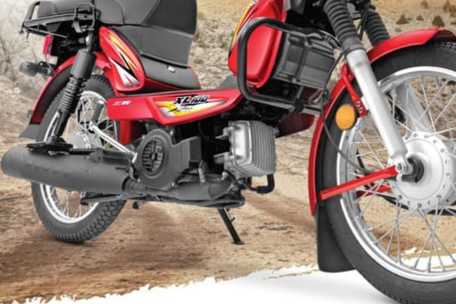 Kinetic Green E-Luna vs TVS XL100: Image Comparison | BikeDekho