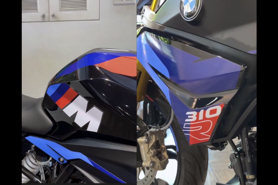Custom BMW G 310 R Modified With BMW M 1000R Livery At BMW Motorrad ...