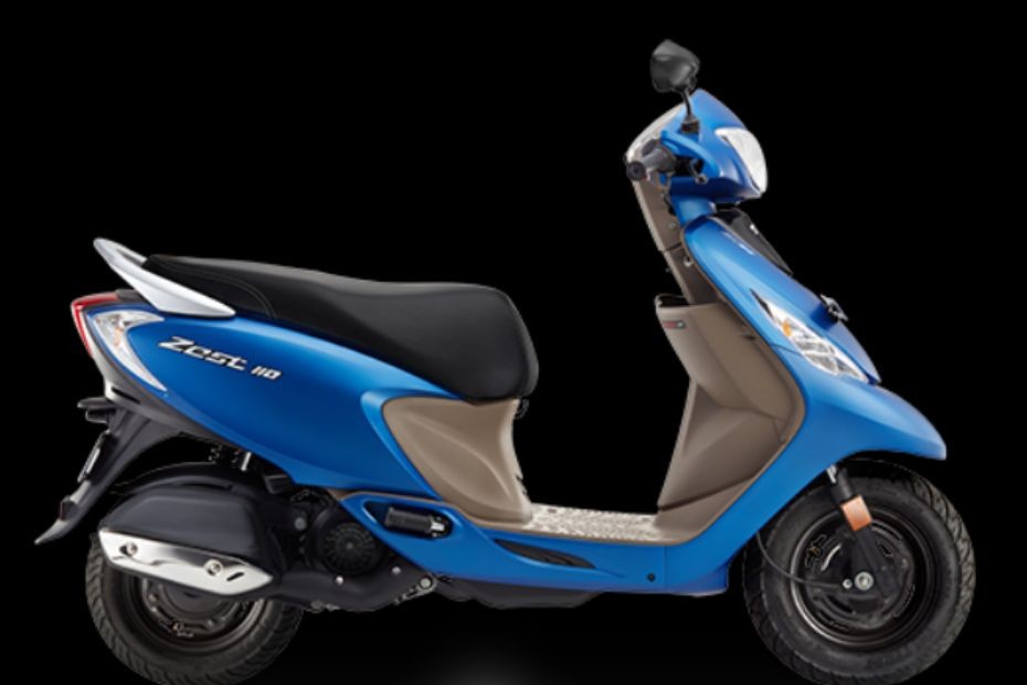 TVS Zest 110 Price, Weight, Mileage, Height