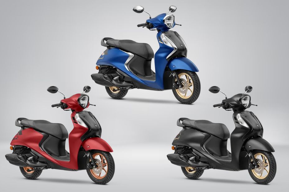 Yamaha Fascino 125 Fi Hybrid Colours Explained | BikeDekho