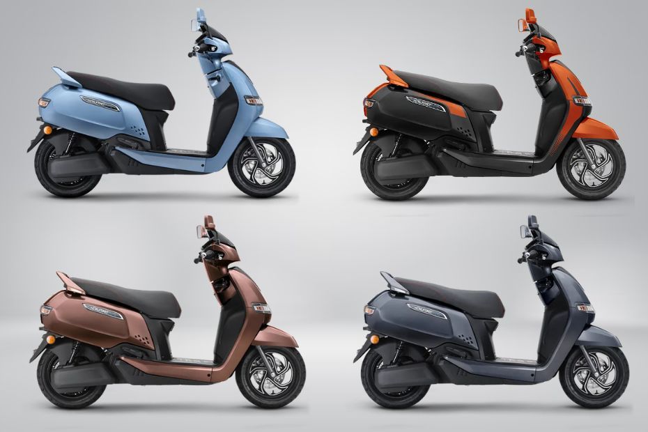 TVS iQube Electric Scooter Colours Explained | BikeDekho