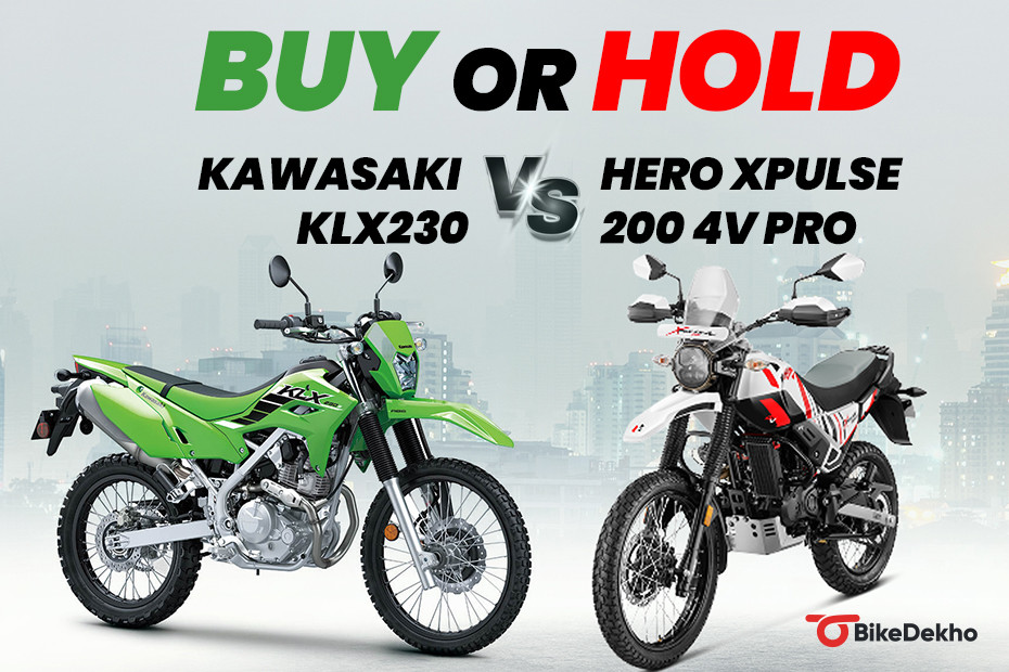 Kawasaki KLX230 vs Hero XPulse 200 4V Pro: Buy or Hold? | BikeDekho
