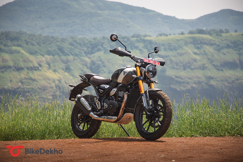 Triumph Scrambler 400 X Price - Images, Colours, Specs & Reviews