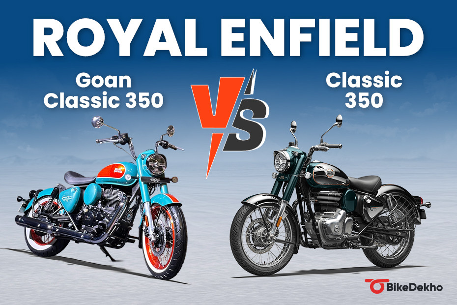 Royal Enfield Goan Classic 350 vs Royal Enfield Classic 350: What’s ...
