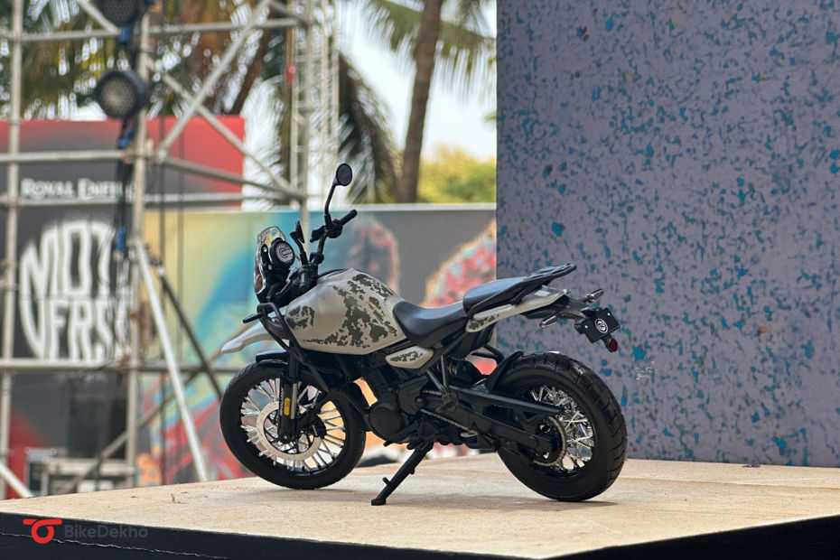Royal Enfield Himalayan 450 1:12 Scale Model Launched | BikeDekho