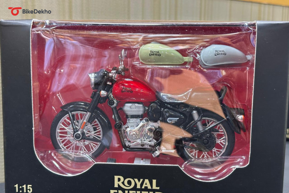 Royal Enfield Himalayan 450 1:12 Scale Model Launched | BikeDekho
