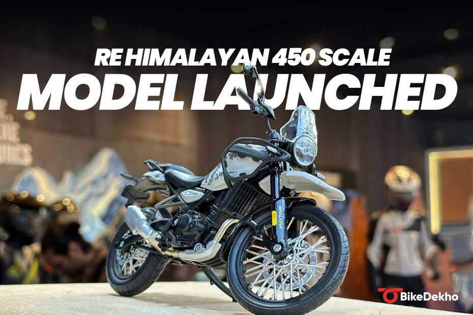 Royal Enfield Himalayan 450 1:12 Scale Model Launched | BikeDekho