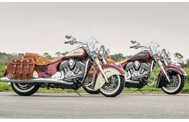 Indian Motorcycle starts revealing 2015 line-up, two-tone colour ...